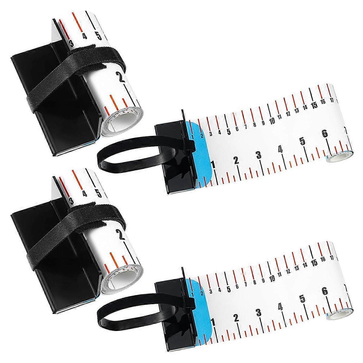 2Pcs 47Inch Fishing Ruler Fishing Measuring Tape Tool for Boat ...