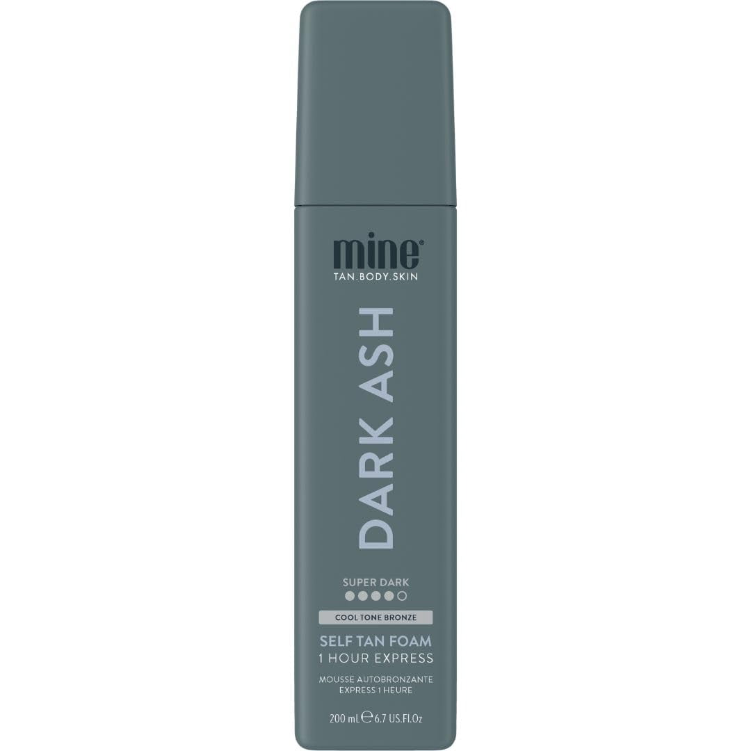Espuma autobronceadora Minetan Dark Ash 200 ml para piel clara | Bodega ...