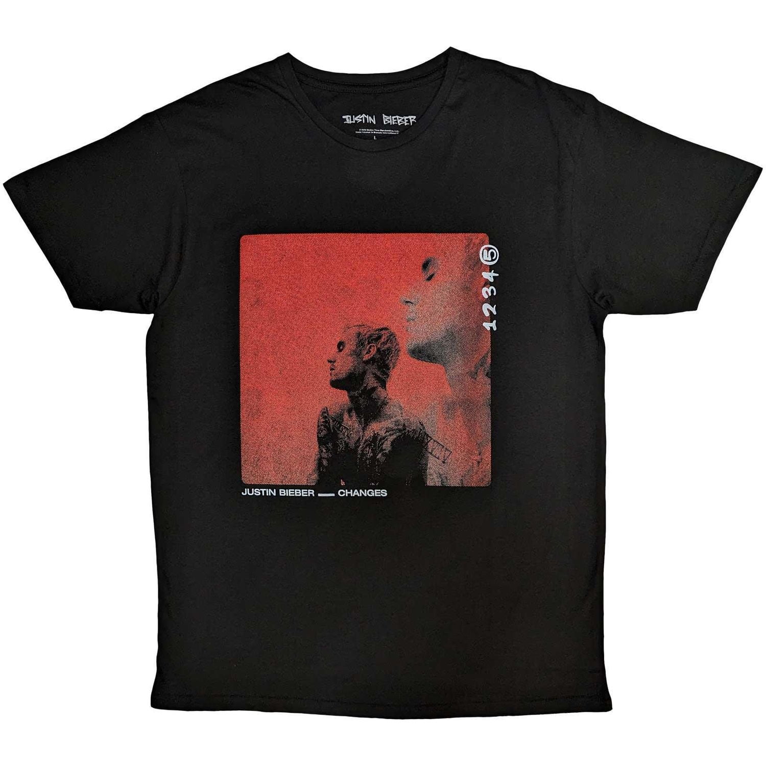Click here for Justin Bieber Adult Changes T-Shirt S prices