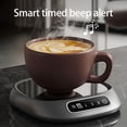 Coffee Mug Warmer for Desk, Automatic Power-off, Timed Reminder ...