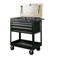WORKPRO 30-1/2-in W Rolling Mechanics Utility Tool Box Cart