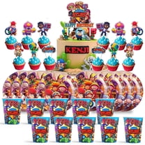 Brawl Stars Party Decorations Set Kit Balloons Birthday Decor Cake ...