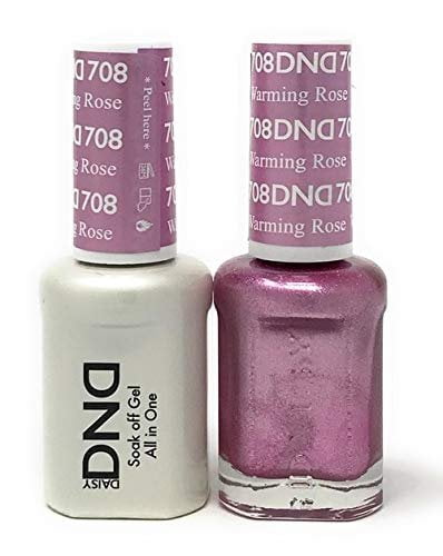 DND Duo 708 Warning Rose Gel & Matching Polish Set - DND Gel & Lacquer ...