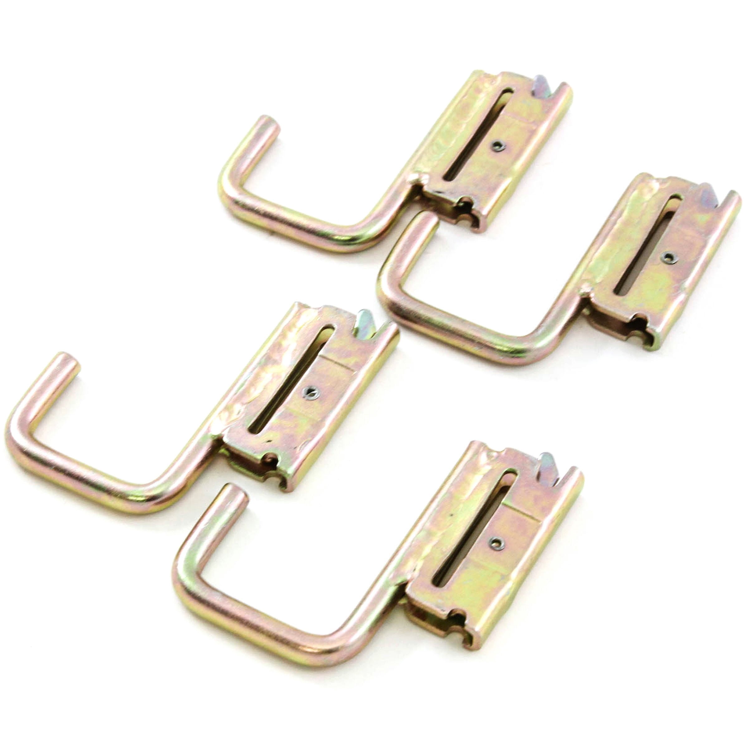 Red Hound Auto 4 Square J Hooks for E Track System Trailer Flatbed ...