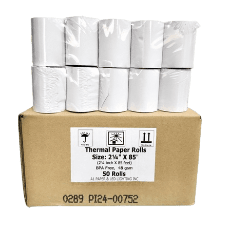 VERIFONE VX520 2-1/4 x 50' THERMAL PAPER 50 ROLLS - Walmart.com