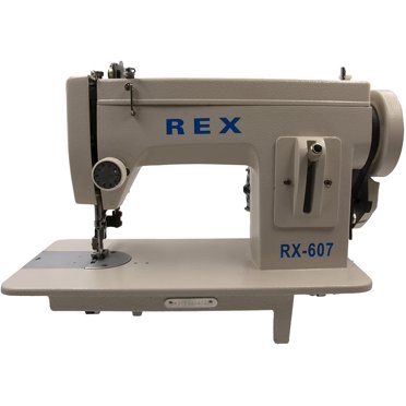 REX 607Z Portable Walking-Foot/Zigzag with LED Light with Sewing ...