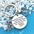 AkoaDa Nurse Keychain Nurse Gifts Nurses Prayer Lord Guide My Hands ...
