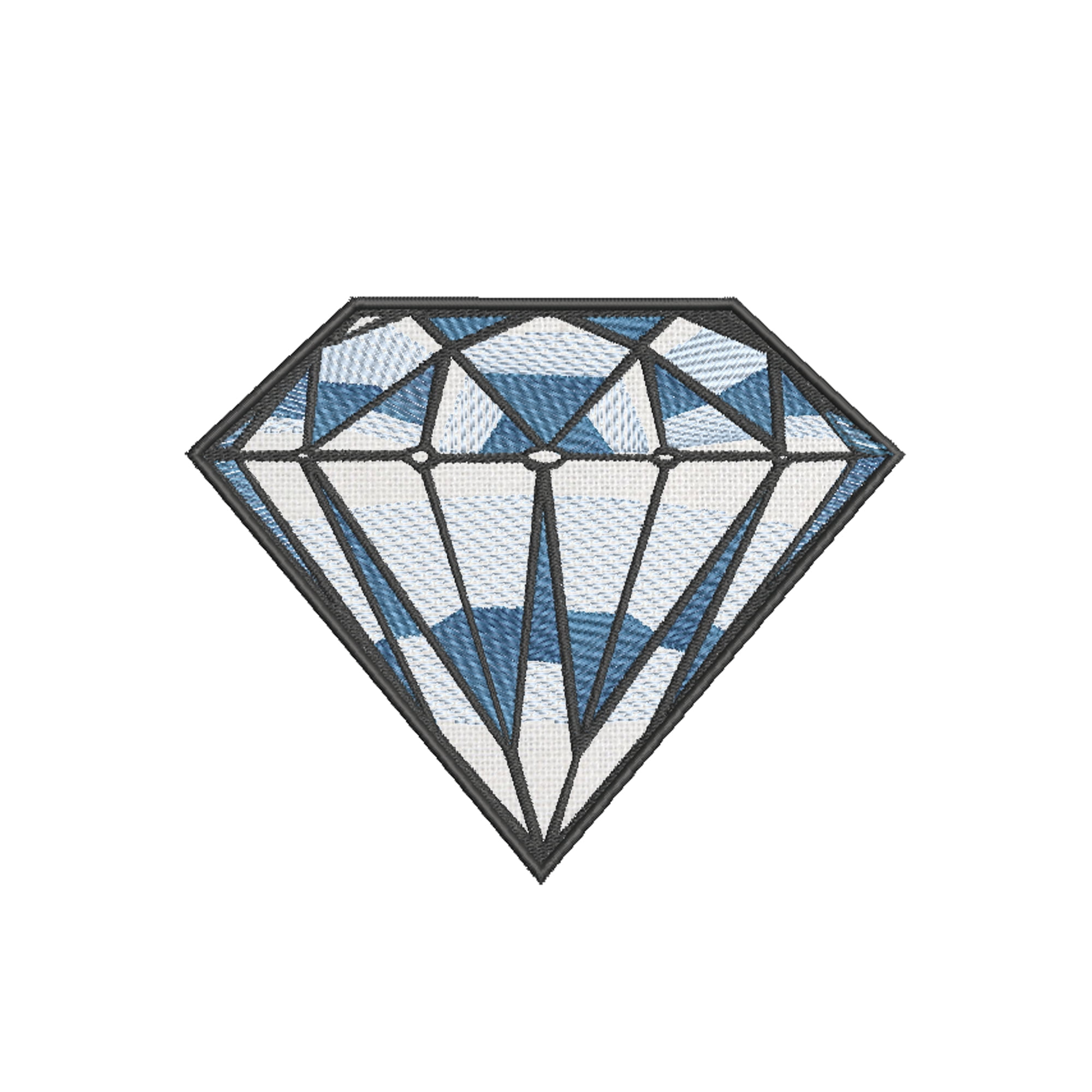 Diamond Art Embroidered Patch Iron-On Applique, Cosplay Vest Clothing ...