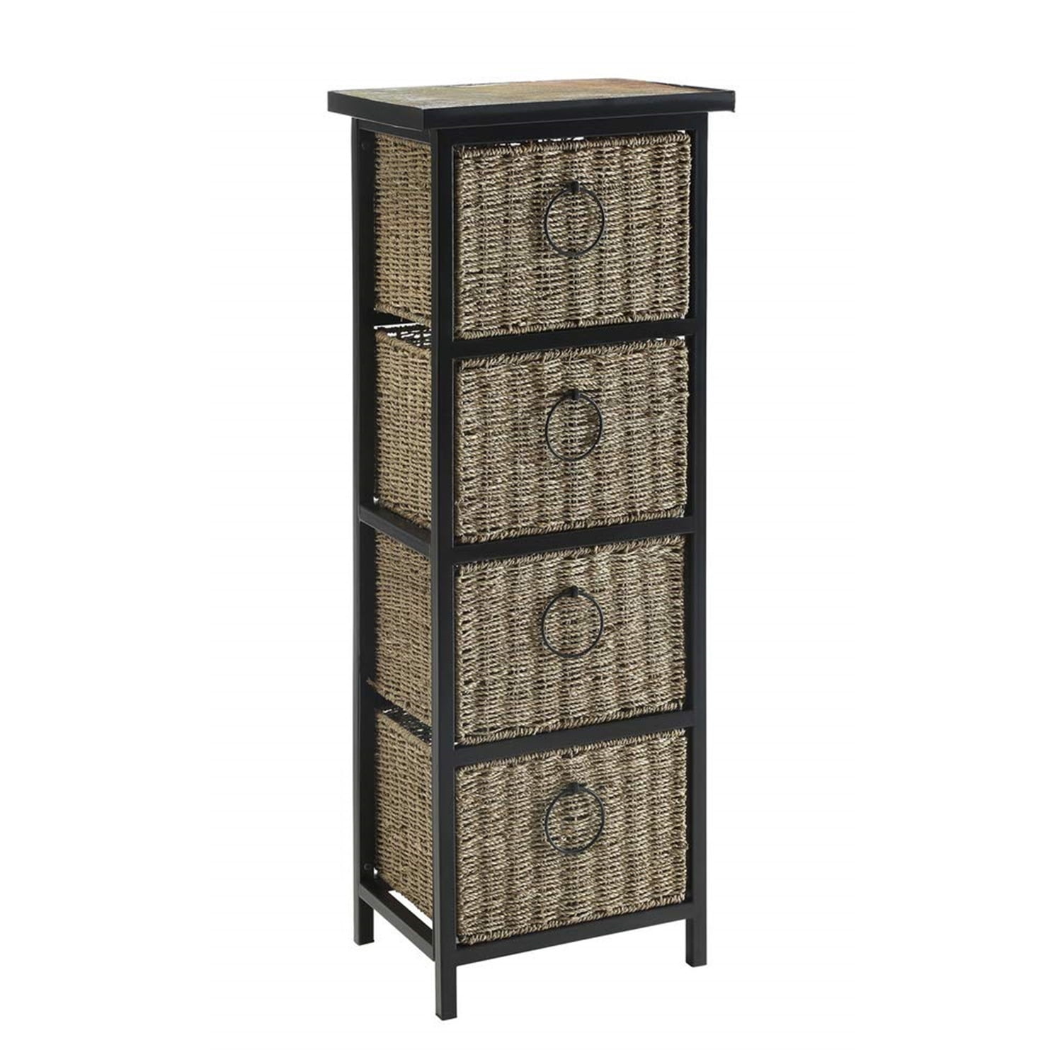 4D Concepts WINDSOR Four Basket Drawer Unit - Walmart.com