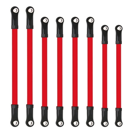 8PCS Aluminum Alloy Chassis RC Link Rod Linkage Set 313MM Wheelbase For ...