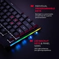 Monster Alpha 5.0 Mechanical LED Gaming Keyboard - Walmart.com