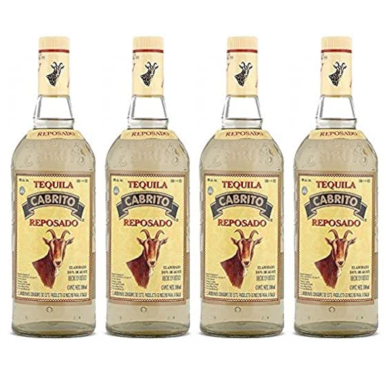 Pack de 4 Tequila Cabrito Reposado 1 L Cabrito Reposado | Bodega ...