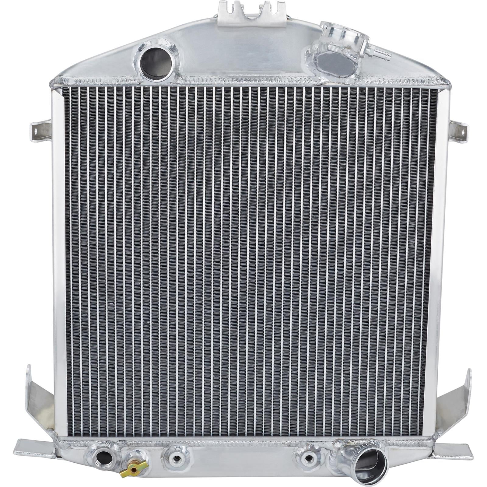 Aluminum Radiator, 6 Inch Chevy-Style Chopped 1932 Lo-Boy Aluminum ...