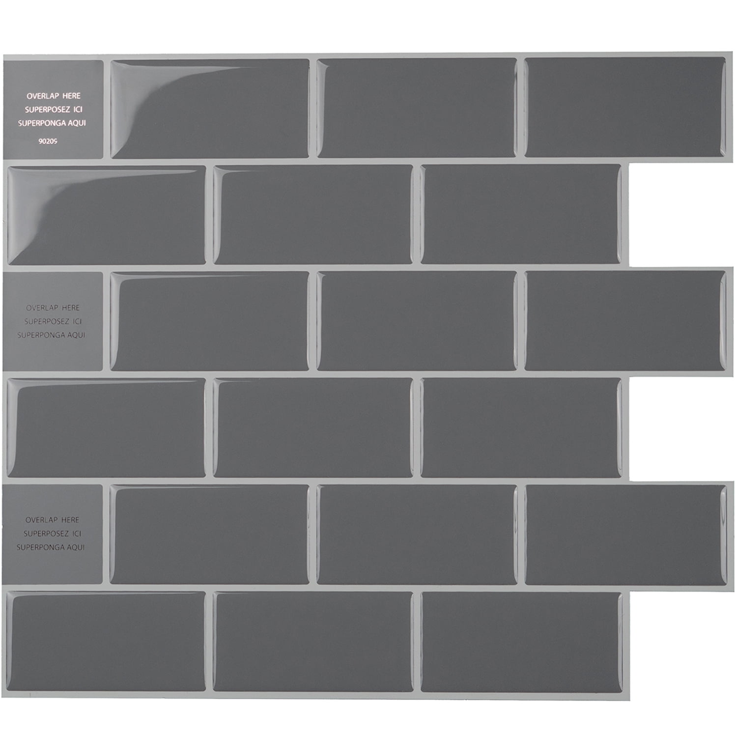 Smart Tiles - Peel and Stick Backsplash Tiles - Premium 3D Kitchen and ...