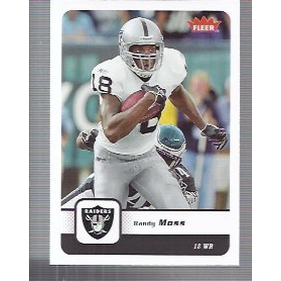 2006 Fleer #70 Randy Moss NFL Football Trading Card - Walmart.com