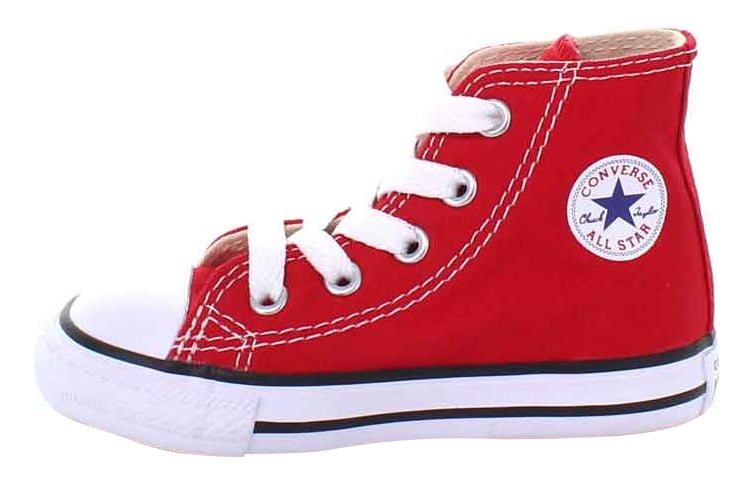 Tenis Converse Chuck Taylor All Star en Bota de Lona Bebé Rojo 7J232C ...