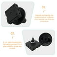 2 Sets Rotary Speed Switch for Electric Heater Fan Control, 4-Position ...