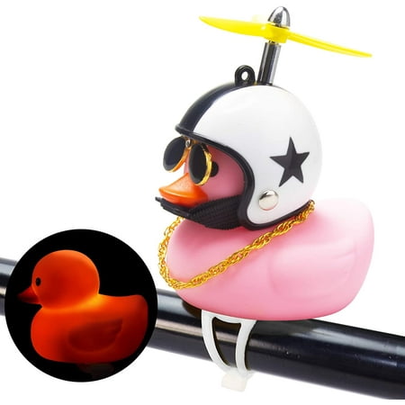 SUPRR FAFA Rubber DucRubber Duck Car Ornaments Pink Duck Bike Bell Cute ...