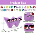 Plush Alphabet Lore Plush Stuffed Toy W Alphabet Lore Plush Toy Educational Soft Pillow Toy