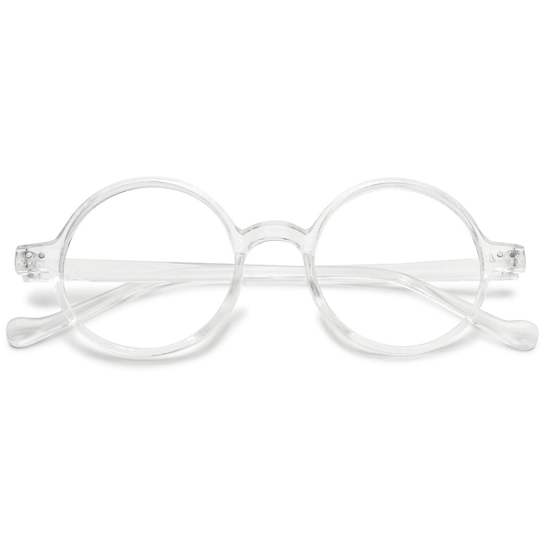 KOOSUFA Round Blue Light Blocking Reading Glasses +2.0 for Women Men ...