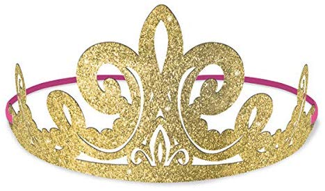 Disney Princess Glitter Paper Tiaras 8 Count - Walmart.com