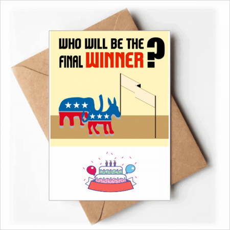 Last Election Winner Who Art Deco Fashion Happy Birthday Greeting Cards ...
