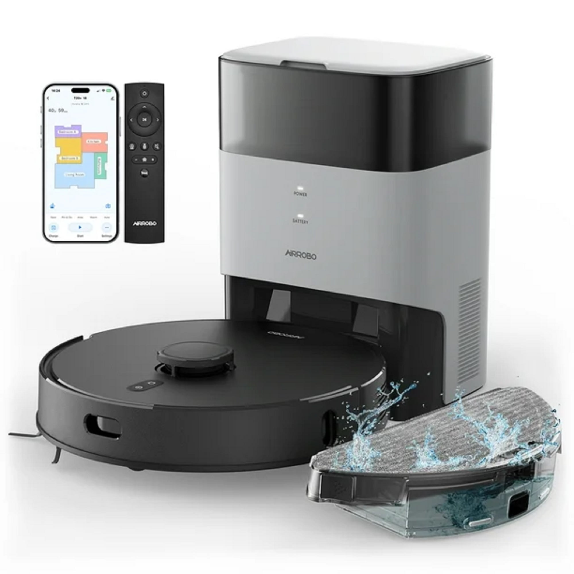 Click here for Refurbished Airrobo T20+ Robot Vacuum And Mop With... prices