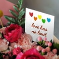 3drose, Image of Hearts with Text Love Has No Limit, 6 Greeting Cards ...