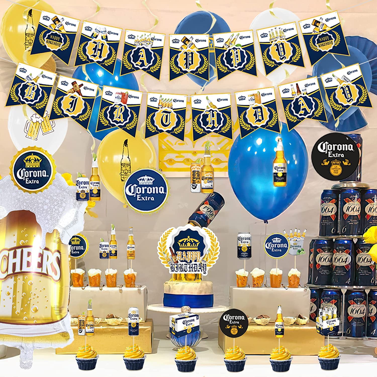Balloons Paper & Party Supplies Beer Party Decorations Beer Birthday ...