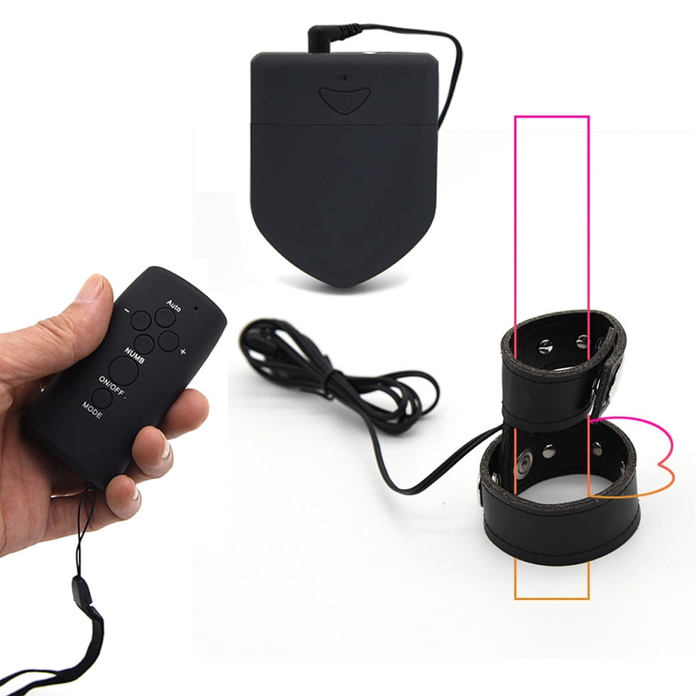Buy Wireless Remote Control Electro Stimulator Black Massage Device E