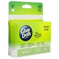 Glue Dots Mini Dots Adhesive Value Pack Sheets, 3/16 Inch, Clear, Pack ...