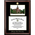 Michigan State University, Alumni Chapel, 8.5" x 11" Gold Embossed ...