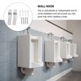 LOLIPPYY 2Sets Strong Abrasion Resistant Stainless Steel Urinal Support ...