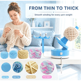 Yarniss Electric Yarn Ball Winder 10oz Large Capacity, Quiet Yarn Cake ...
