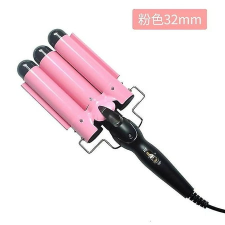 3 Barrel Hair Waver 25mm Curling Iron Wand Hair Crimper With Led Temperature | Walmart Canada