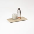 Ultimate Premium Products Travertine Rectangle Tray Decorative Vanity ...