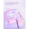 Ficcug First-Third Grade School Bag Backpacks for Girls, Elementary ...