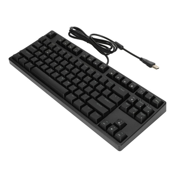 Gaming Keyboard,87 Keys Mechanical Keyboard Wired Mechanical Keyboard ...