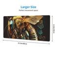 Bee Honey Honeybee Cool Mouse Pad Extended Large Gaming Mousepad Non ...