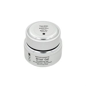 Click here for Cnd Brisa Gel Pure White Opaque .5oz 0.5 Oz prices