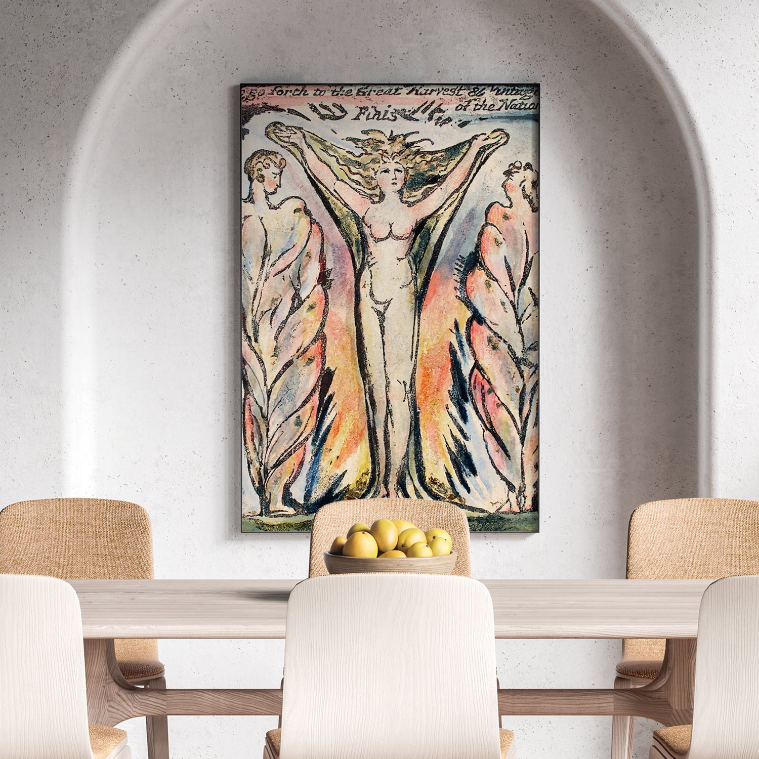 To go Forth to the Great Harvest - 1752-1827 | William Blake | Premium ...