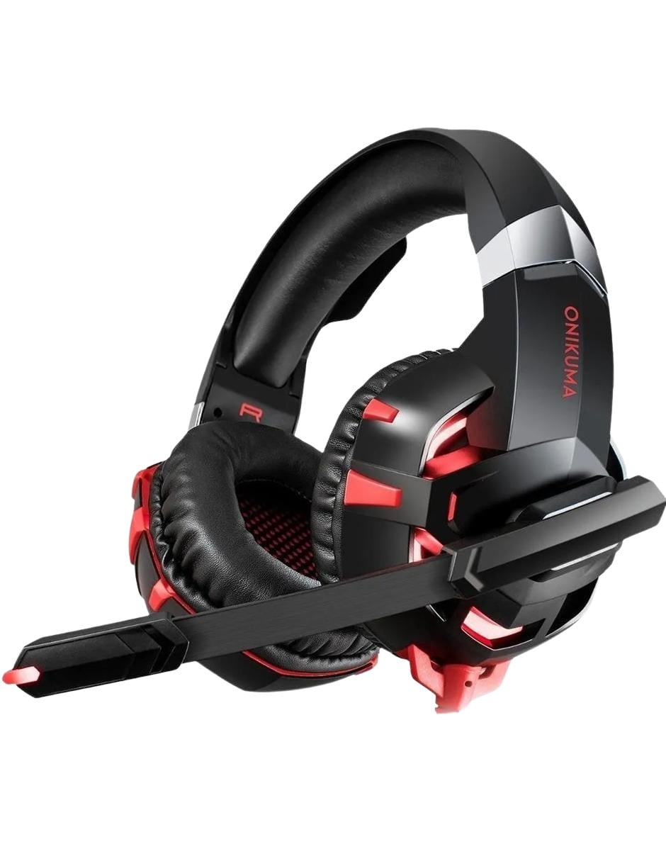 Audífonos Gamer Alámbricos Con Micrófono Rojo K2 Petukita Petukita Box Luz RGB | Walmart en línea
