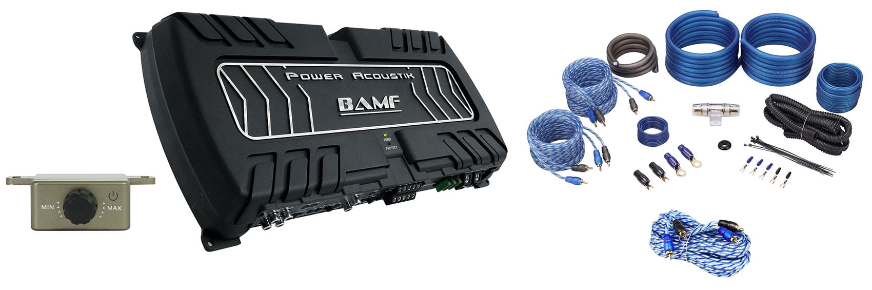 Power Acoustik BAMF5-2500 2500w 5-Channel Class D Car Stereo Amplifier ...