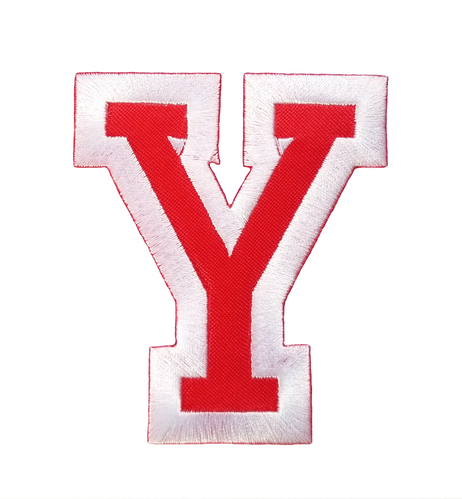 Initials A to Z and Numbers College Varsity Letterman Embroidered Iron ...