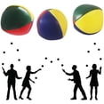 6 Pack Juggling Balls for Beginners,Colorful Juggling Balls Bulk ...