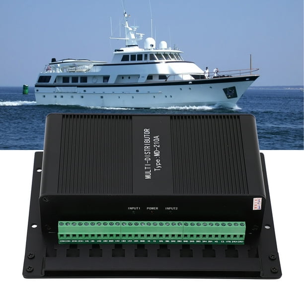 Marine For NMEA Data Splitter, 10 Channel Output Dual Channel Input For NMEA Marine Splitter ...