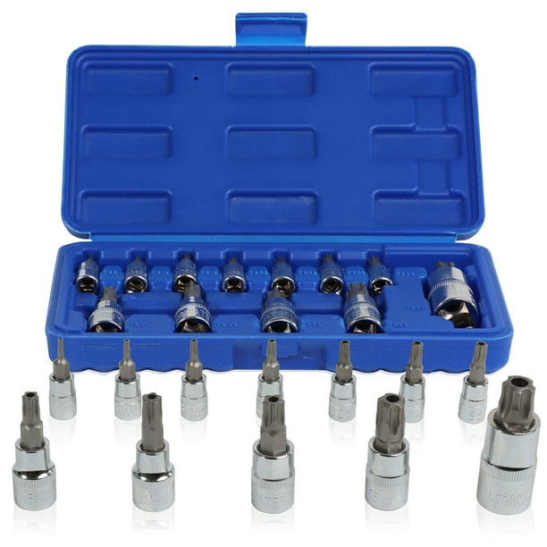 ABN | Torx Plus Socket Set 5 Point Star Bit Set Tamper Proof Torx Bit Set – 12pc - Walmart.com