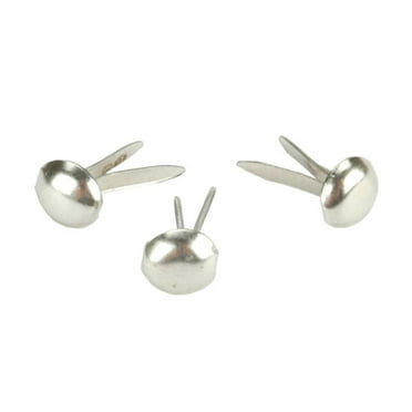 Metal Paper Fasteners 50/Pkg-Hearts - Silver - Walmart.com