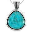Turquoise Feather Necklace Multi-Colors for Women Sterling Silver 925 ...