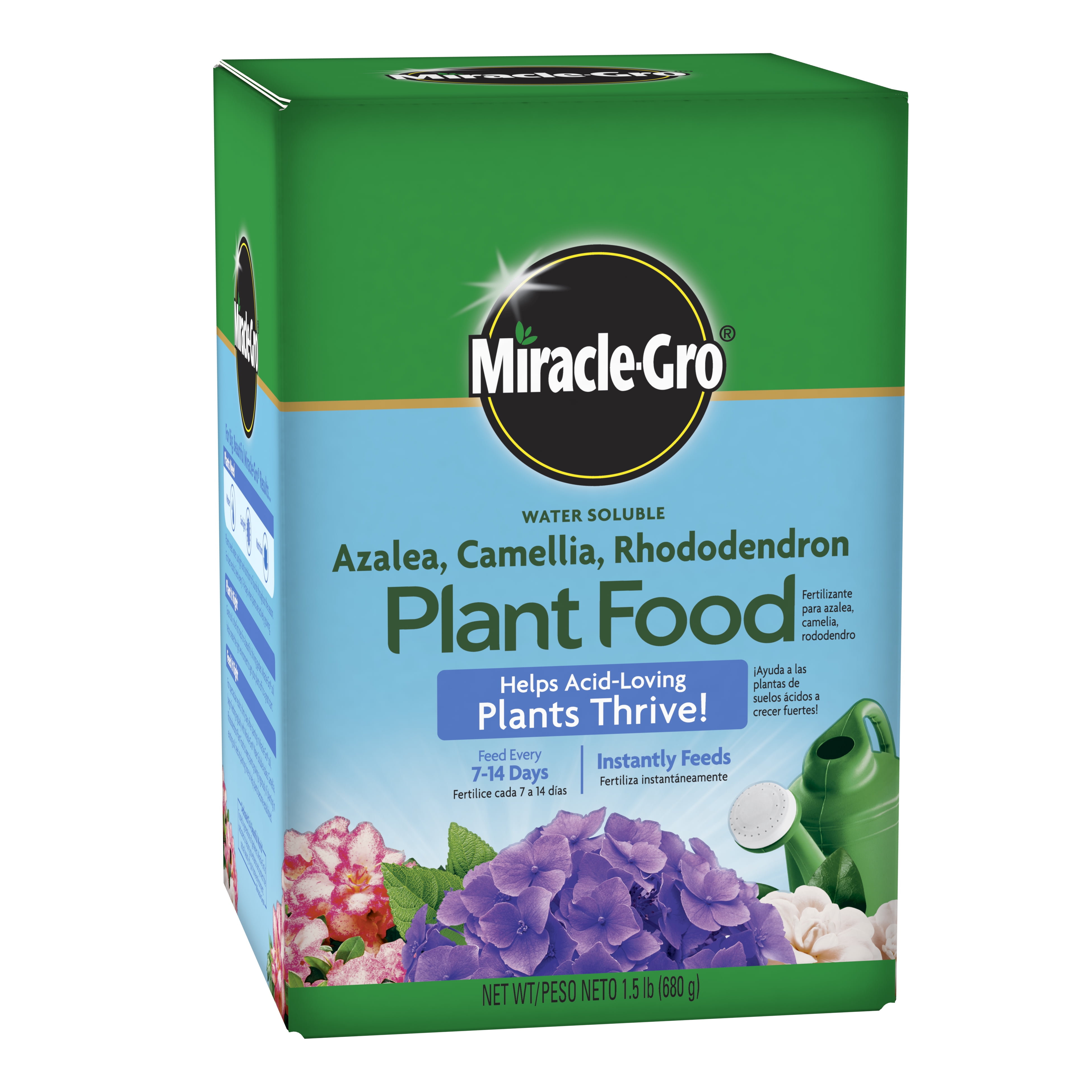 Miracle-Gro Water Soluble Azalea, Camellia, Rhododendron Plant Food 1.5 ...